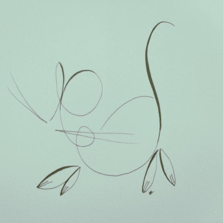 String Walk Drawing by Celina L-C | Saatchi Art