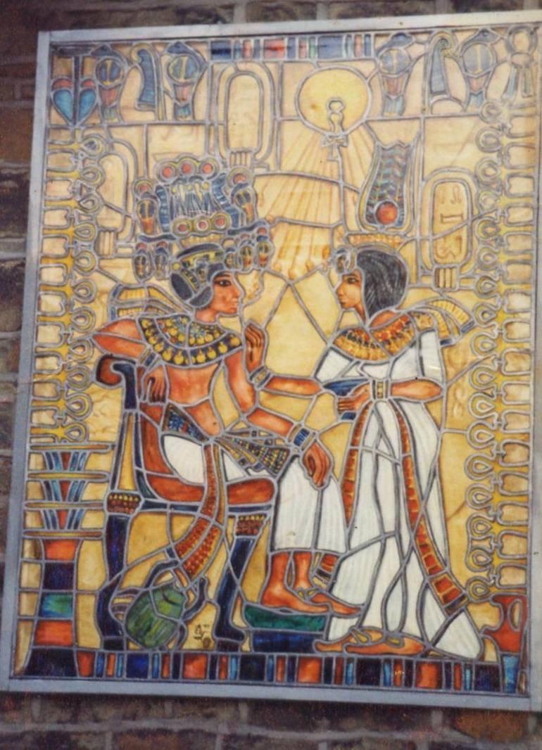 Throne Scene Painting by Eric Gray | Saatchi Art