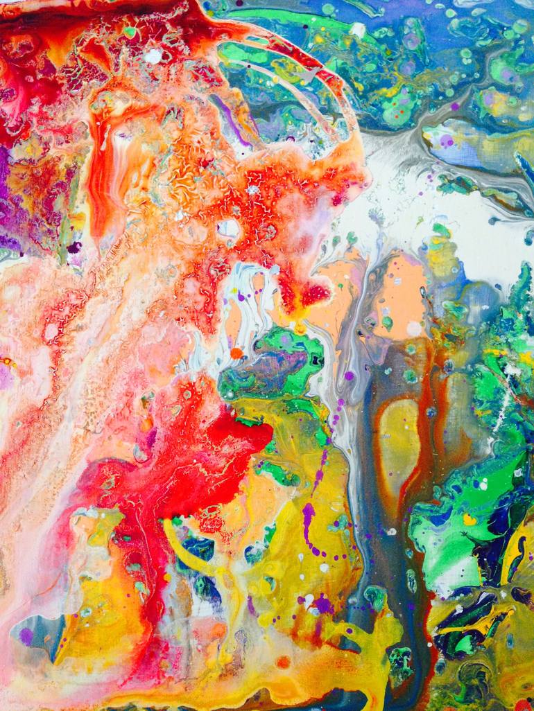 Into the Dream Painting by Irene Neno Diaz | Saatchi Art