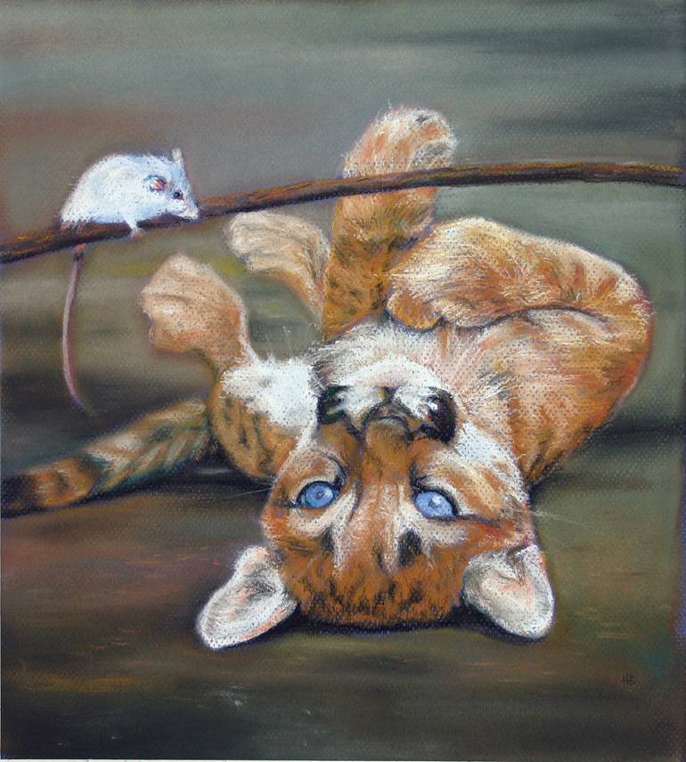 The Thin Line Drawing by Heidi Everett | Saatchi Art