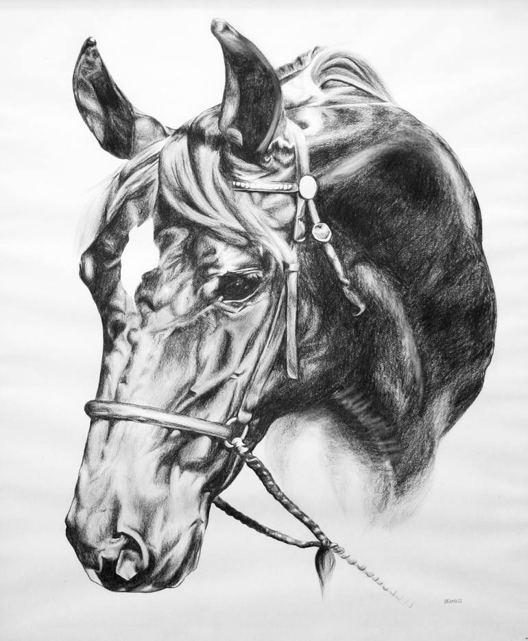 Guardian Drawing by Heidi Everett | Saatchi Art