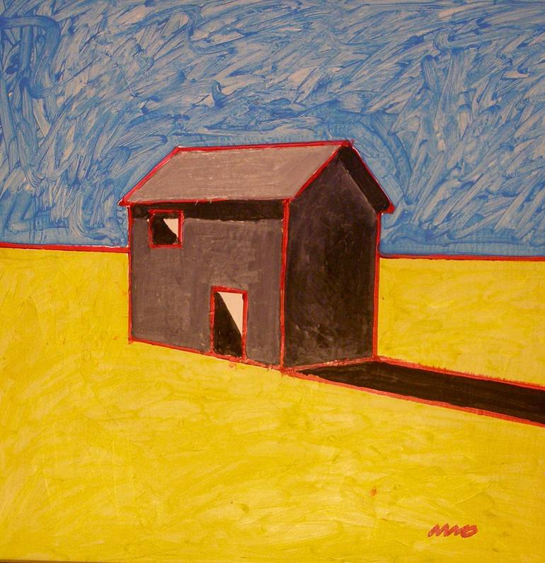 Barn Sitting Painting by Michael William Ousley | Saatchi Art
