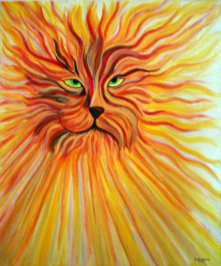 felino Painting by Paulo Marques | Saatchi Art