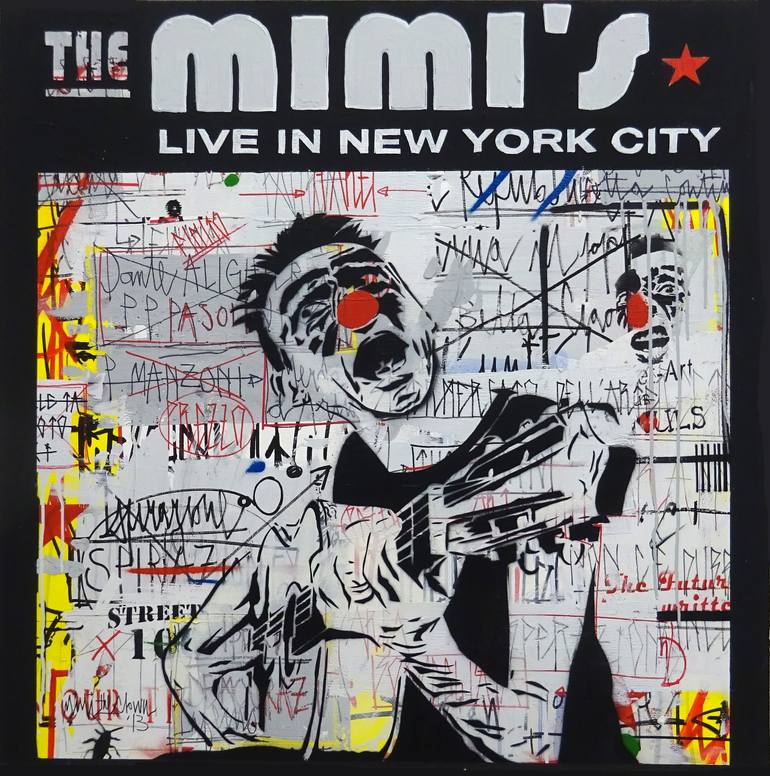 The MIMI's live Painting by Mimi The Clown | Saatchi Art