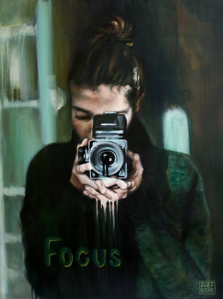 Focus Painting by Adrienne Egger | Saatchi Art