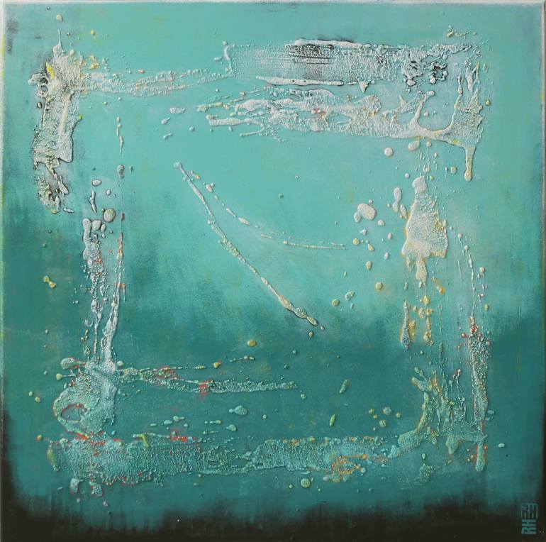 The Blue Lagoon - 07M Painting by Ronald Hunter | Saatchi Art