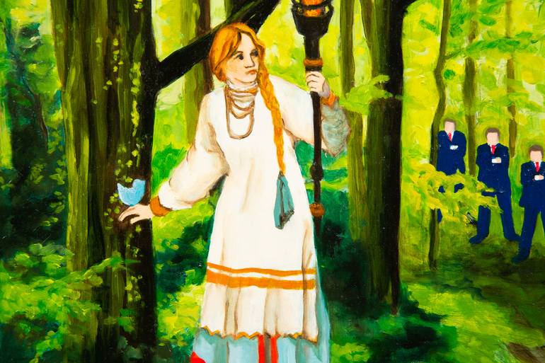 Only the Best People Painting by Kathy Halper | Saatchi Art