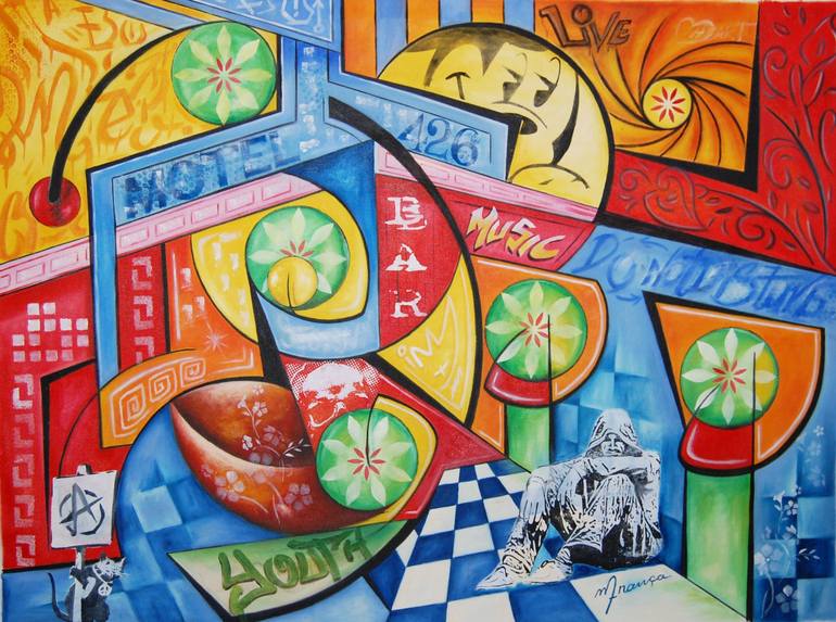 The Room Painting by Marcio Franca Moreira | Saatchi Art