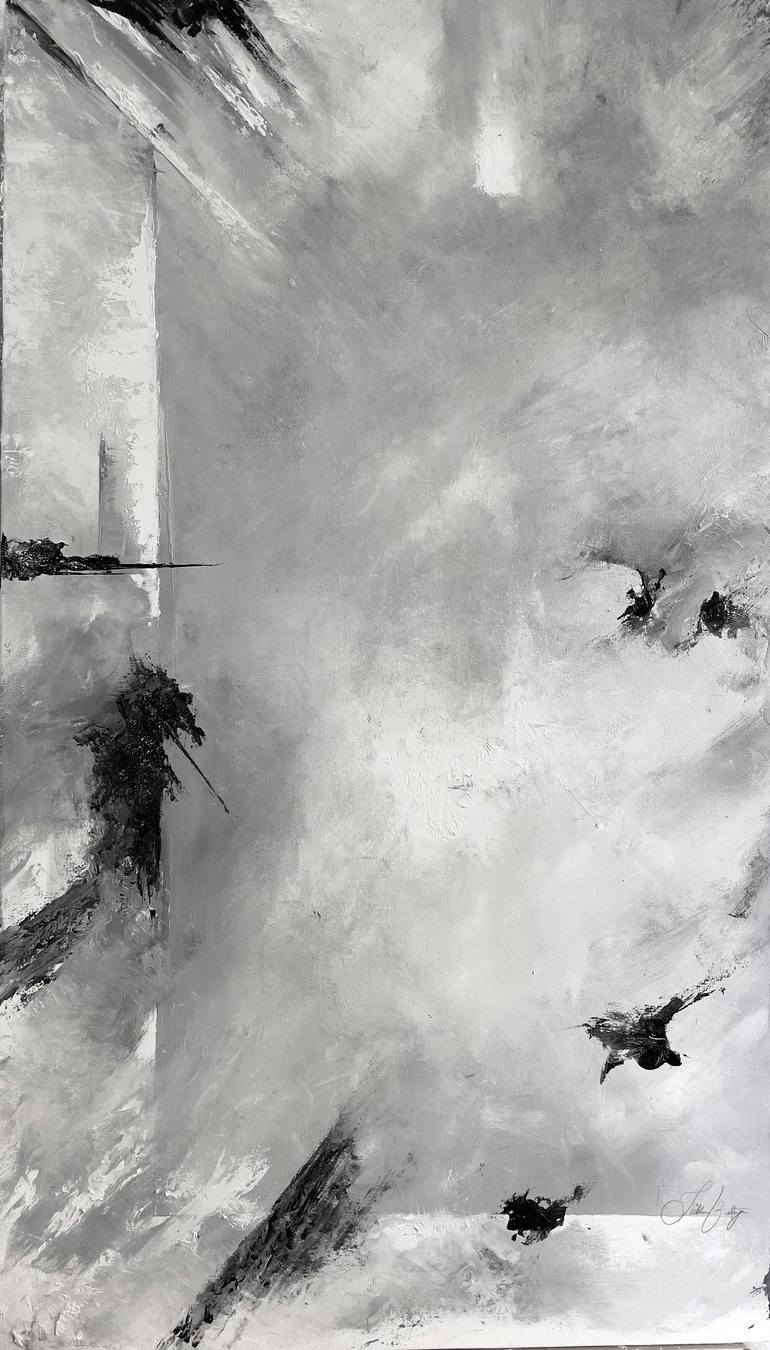 Smudged Painting by Shikhar Bhatnagar | Saatchi Art