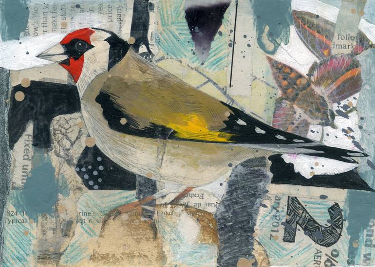 The Goldfinch Painting by James Read | Saatchi Art