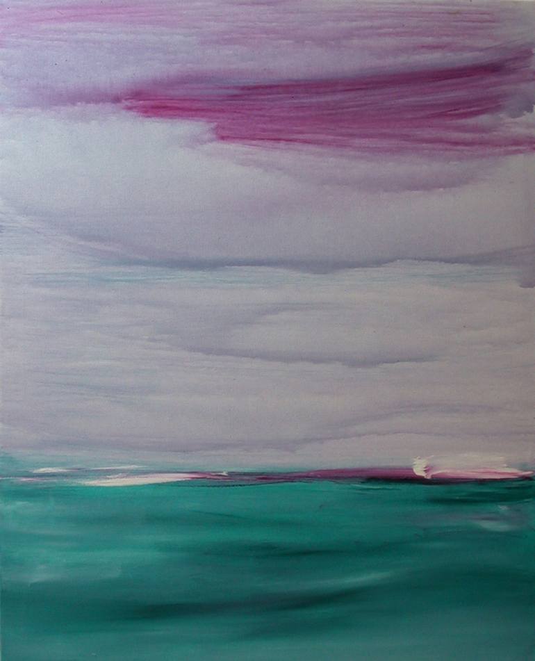Purple Rain Painting by Richard Pyne | Saatchi Art