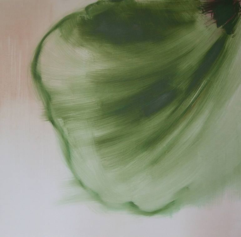 Green Leaf Painting by richard pyne | Saatchi Art
