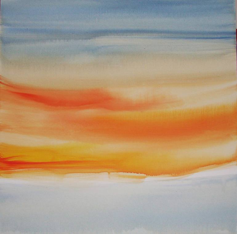 sunset boulevard Painting by richard pyne | Saatchi Art