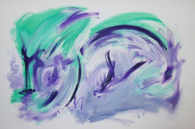 wind beneath my wings Painting by richard pyne | Saatchi Art