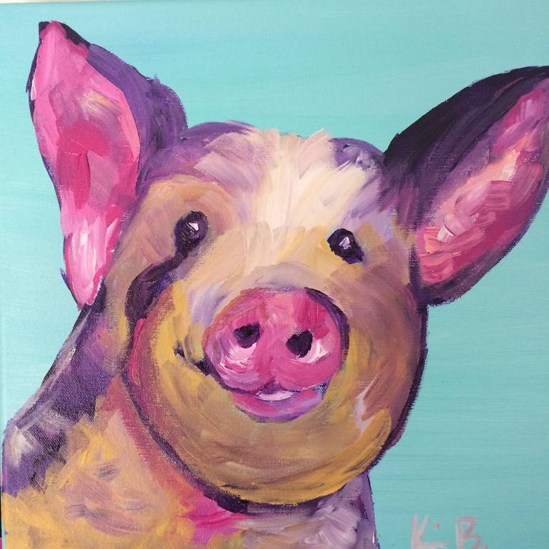 Wiggly Painting by Kim Balentine | Saatchi Art