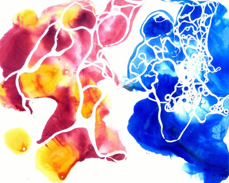 differences and similarities Painting by Michael William Benton ...