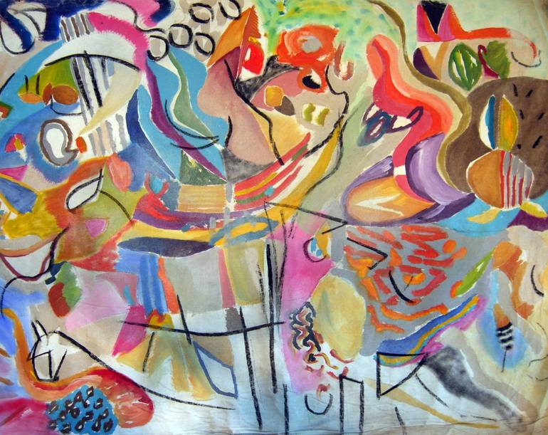 Cabana Painting by Joseph Ginsberg | Saatchi Art