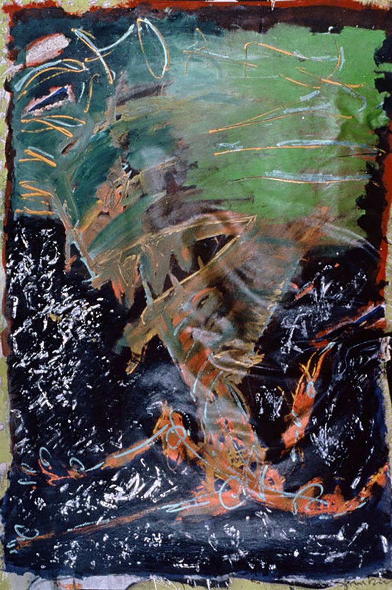 I Scare Myself Sometimes Painting by Joseph Ginsberg | Saatchi Art