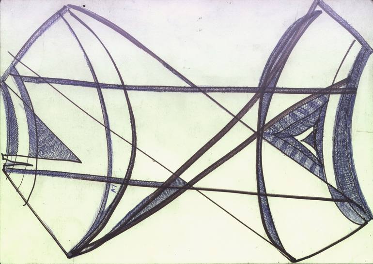 Balancing Drawing by Lika Volchek | Saatchi Art