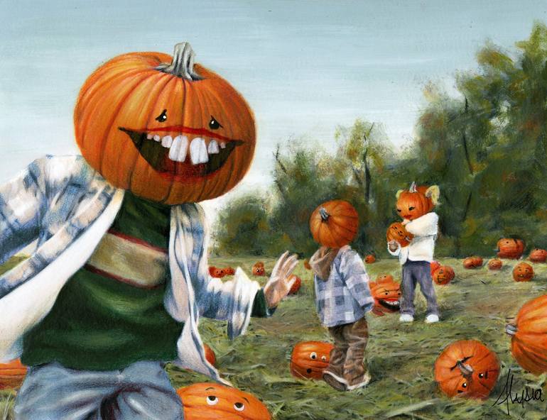 October Painting by Alysia Mackenzie | Saatchi Art