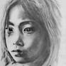 Shu Li Drawing by Vernon Crumrine | Saatchi Art