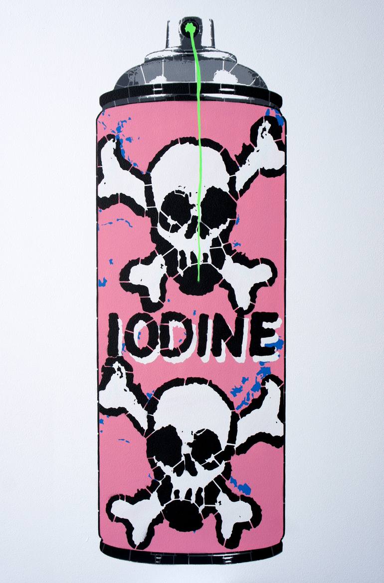 Hubba Skulla (Ed. 2 of 6) Painting by Campbell La Pun | Saatchi Art