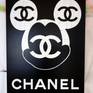 Mickey Chanel Black (Ed. 2 of 6) Painting by Campbell La Pun | Saatchi Art