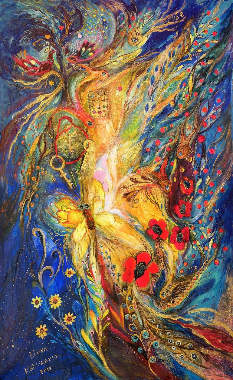 The three keys Painting by Elena Kotliarker | Saatchi Art