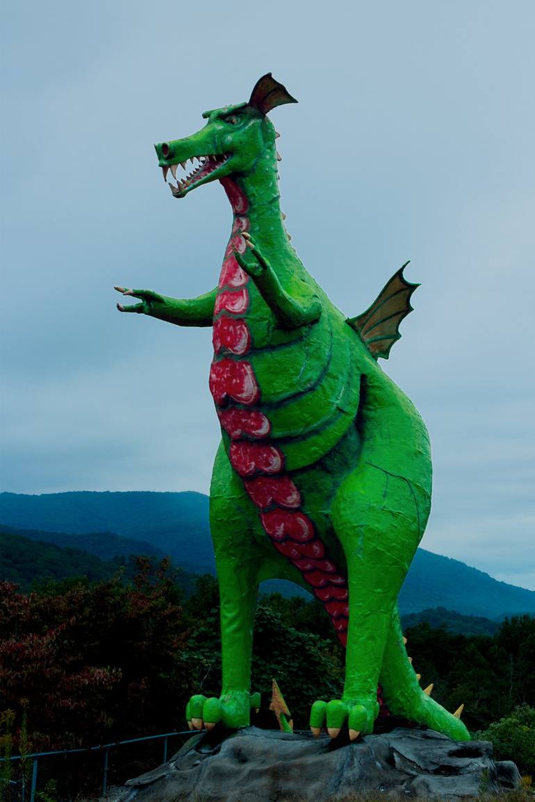 Big Dragon Statue Photography by John Oakes | Saatchi Art