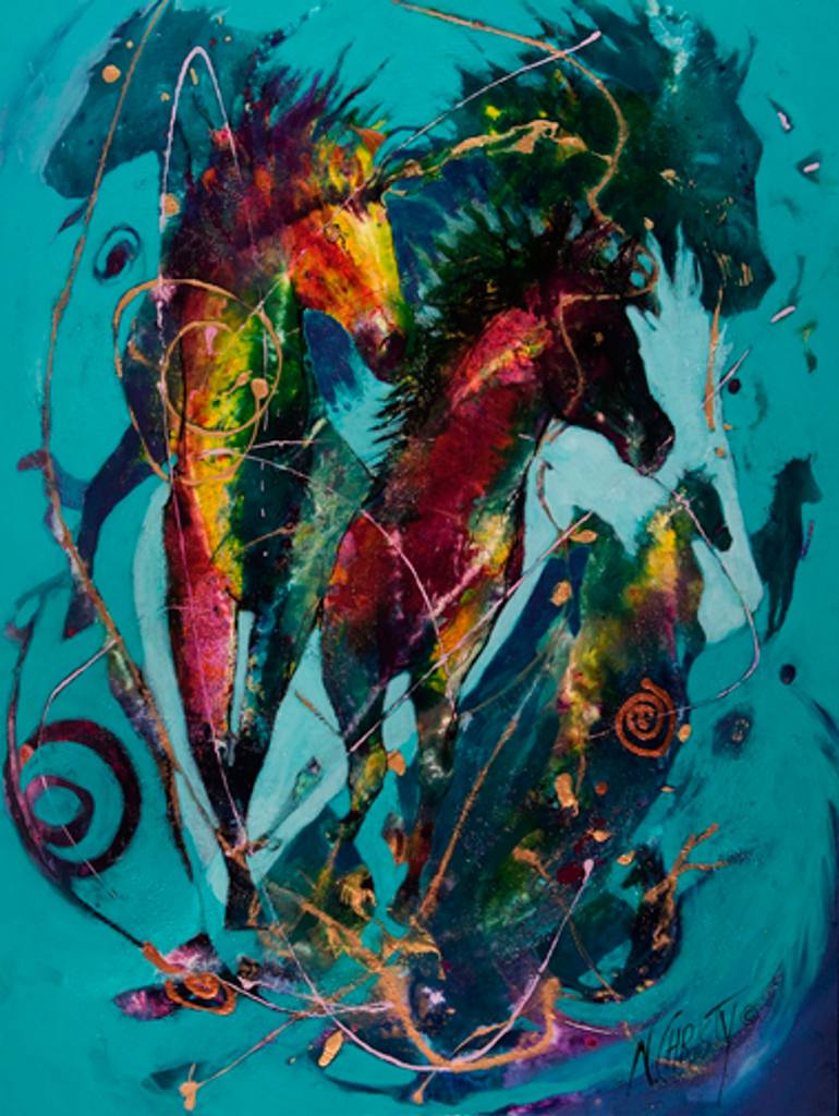 Winners Painting by Nancy Christy-Moore | Saatchi Art