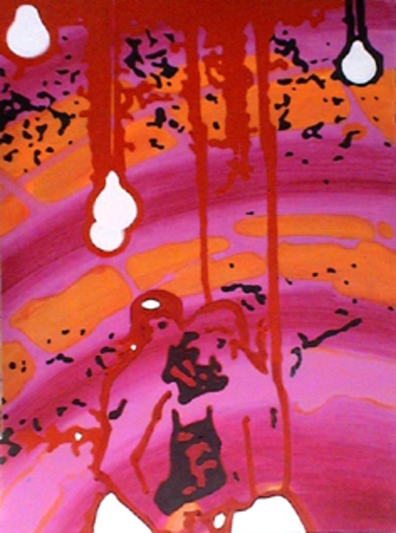 stretta sorveglianza Painting by Maria Emanuela Pischedda | Saatchi Art