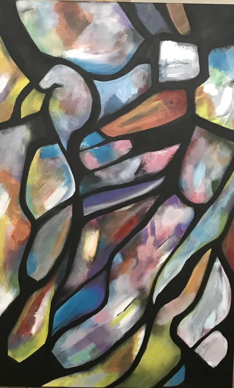 THE MAZE Painting by HOMI DAVIER | Saatchi Art