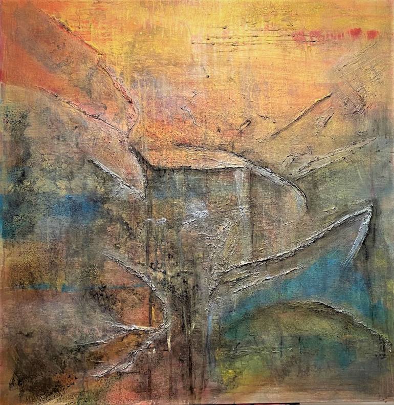 GROTTO Painting by HOMI DAVIER | Saatchi Art