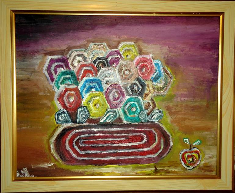 Colors of thought Painting by Edward Lighthouse | Saatchi Art