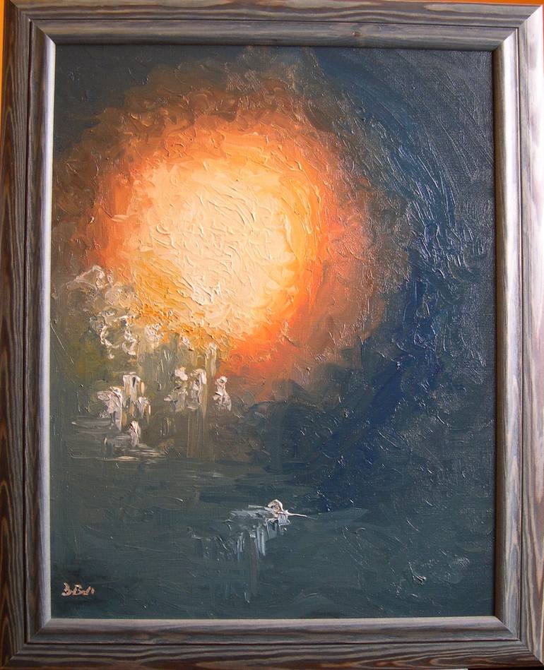 Golden Light Painting by Debra Ball | Saatchi Art