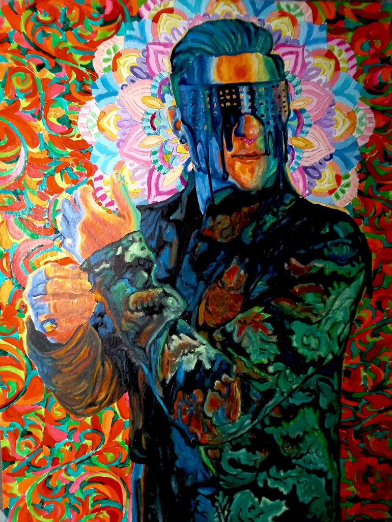 Blake Lewis (30 November 2023) Painting by Andriel Tabrax | Saatchi Art