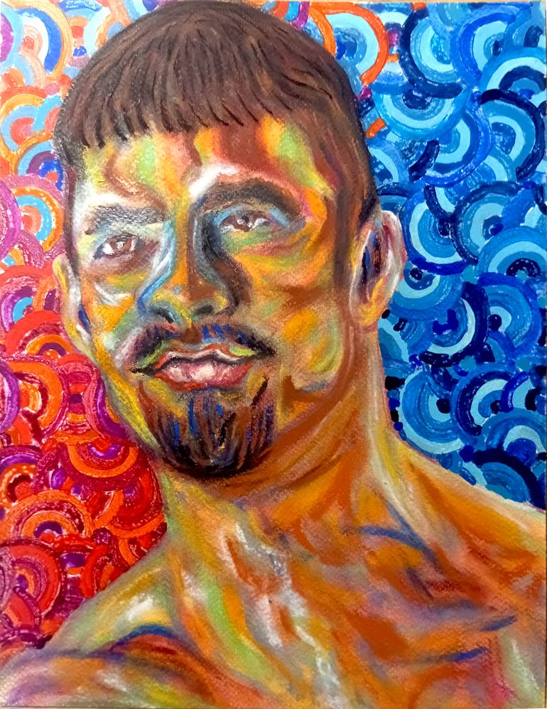Derek Russo (10 October 2025) Painting by Andriel Tabrax | Saatchi Art