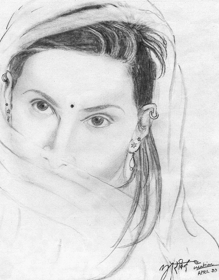 mystry Drawing by ARVIND GAIROLA | Saatchi Art