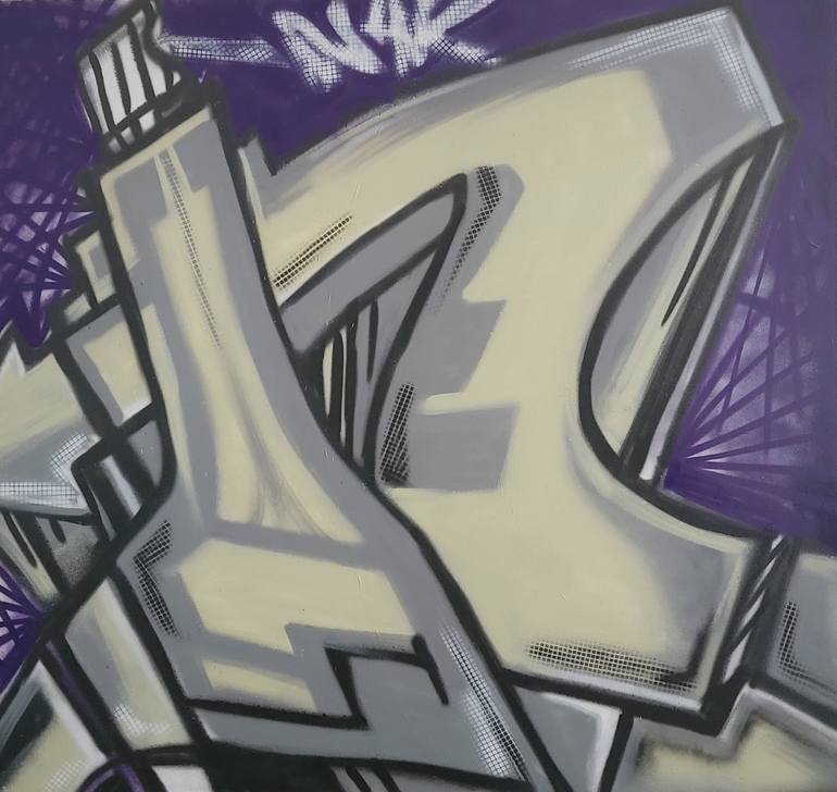 Anatomy of the Letter N Painting by Kevin Santos NAC NAK NACSTAR ...