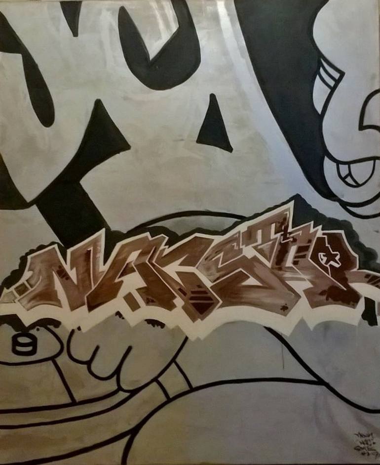 Nakstar Painting by Kevin Santos NAC NAK NACSTAR | Saatchi Art