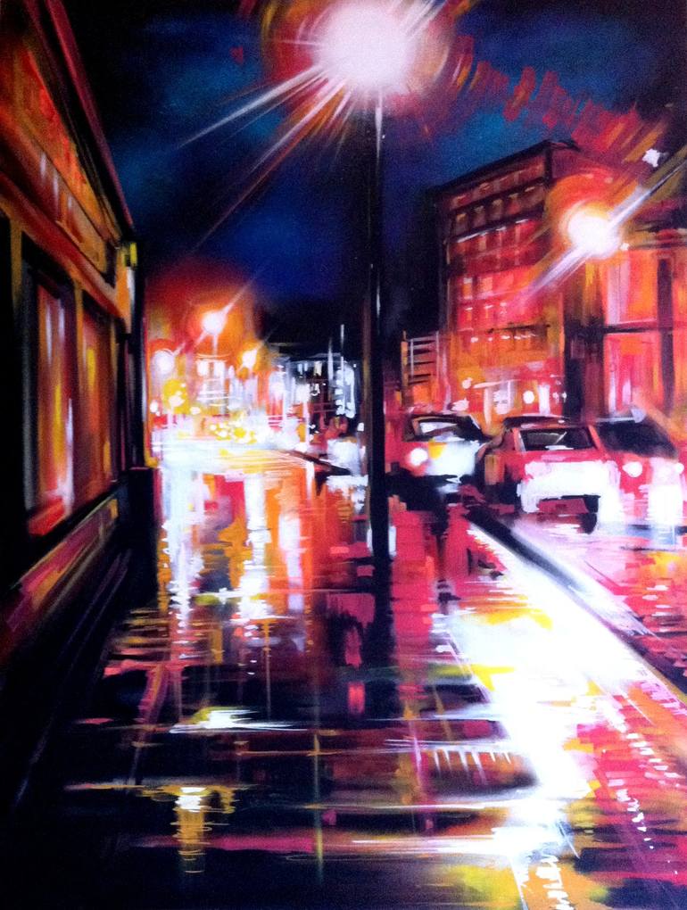 'Empty Space' original on canvas Painting by Dan Kitchener | Saatchi Art