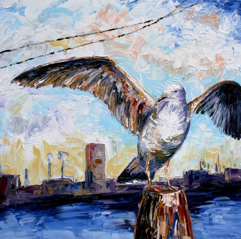 Williamstown Painting by Simon Kitching | Saatchi Art