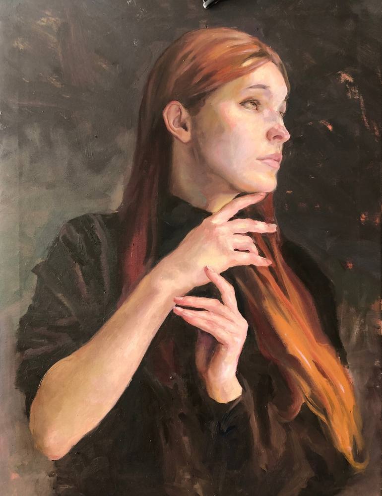 Liza Painting by Igor Grey | Saatchi Art