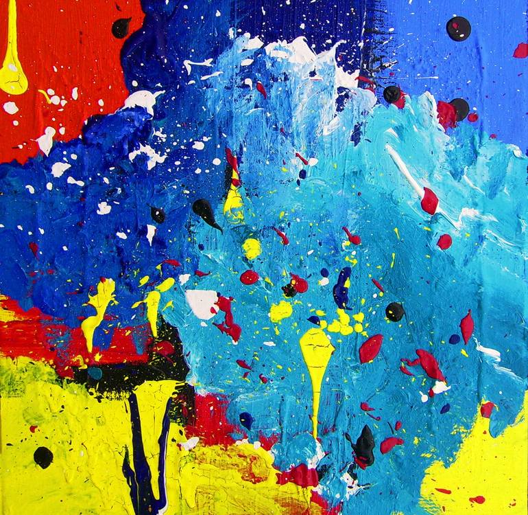 Splash Painting by Kate Bason | Saatchi Art