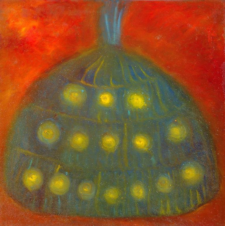 Blue Bell (Extinct) Painting by Kisa Kisa | Saatchi Art