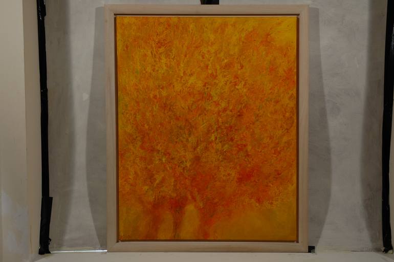 Burning Bush (SOLD) Painting by Kisa Kisa | Saatchi Art