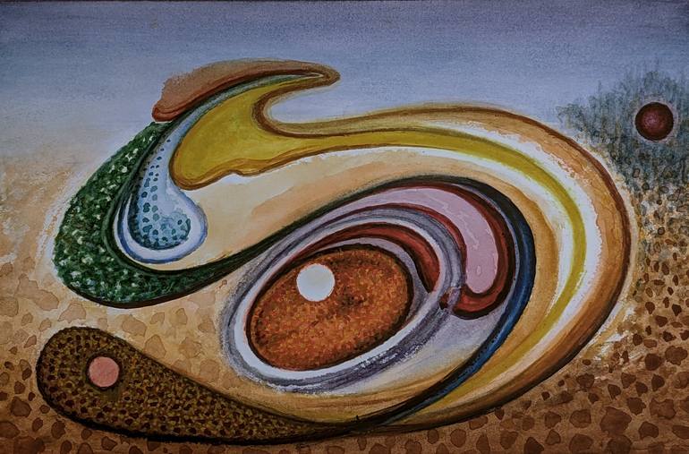 Development stage. Painting by Alexander Koltsov | Saatchi Art