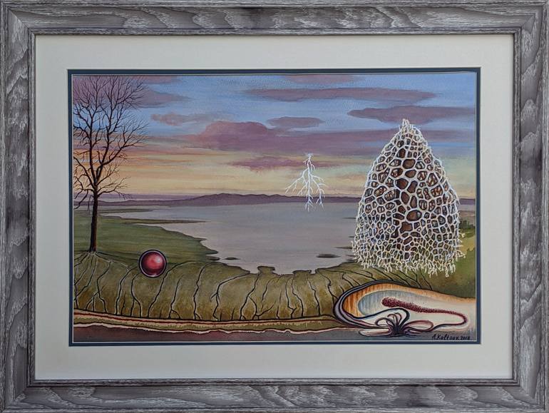 On the verge of awareness Painting by Alexander Koltsov | Saatchi Art