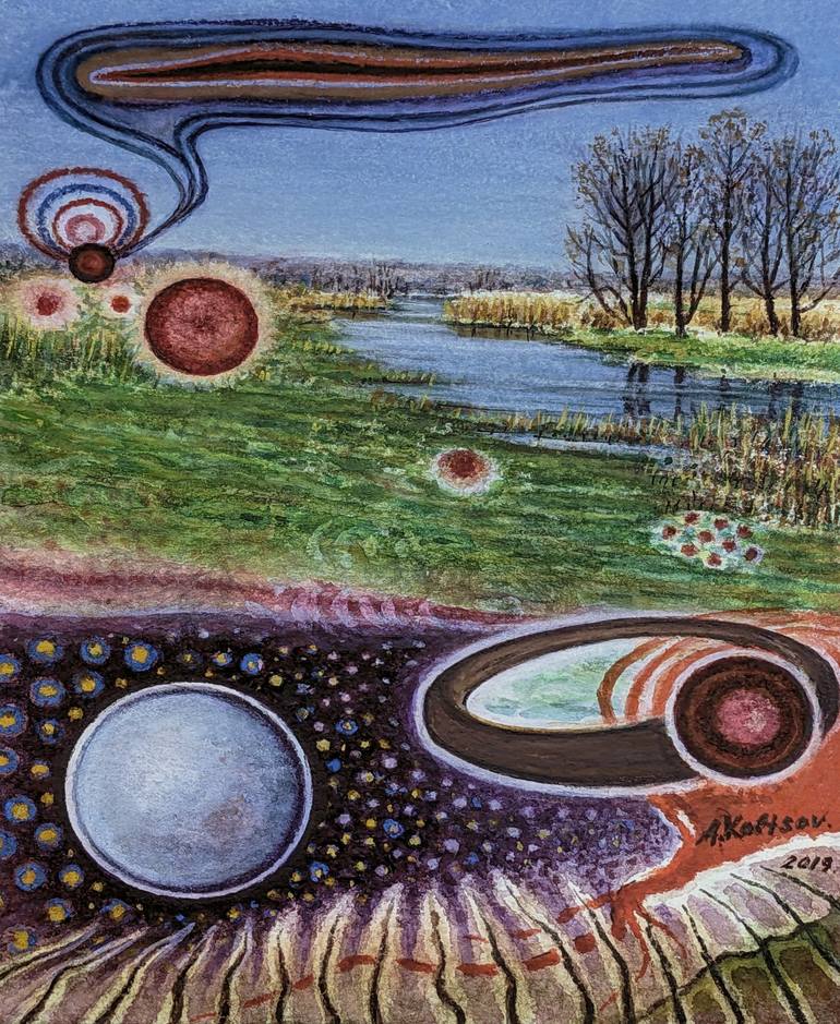 The vernal equinox. Painting by Alexander Koltsov | Saatchi Art