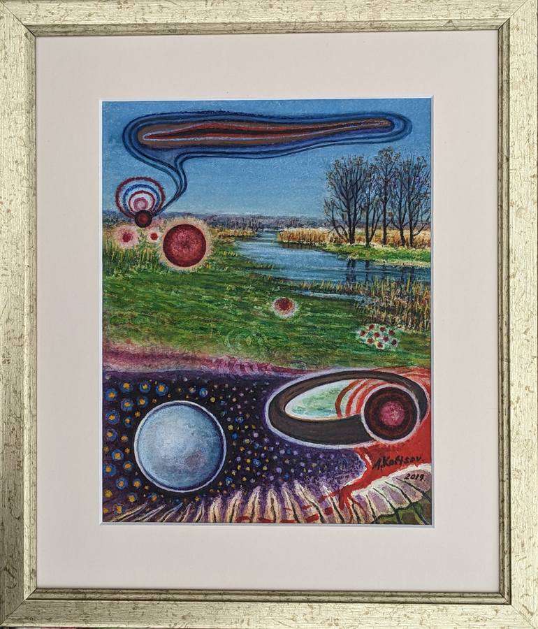 The vernal equinox. Painting by Alexander Koltsov | Saatchi Art